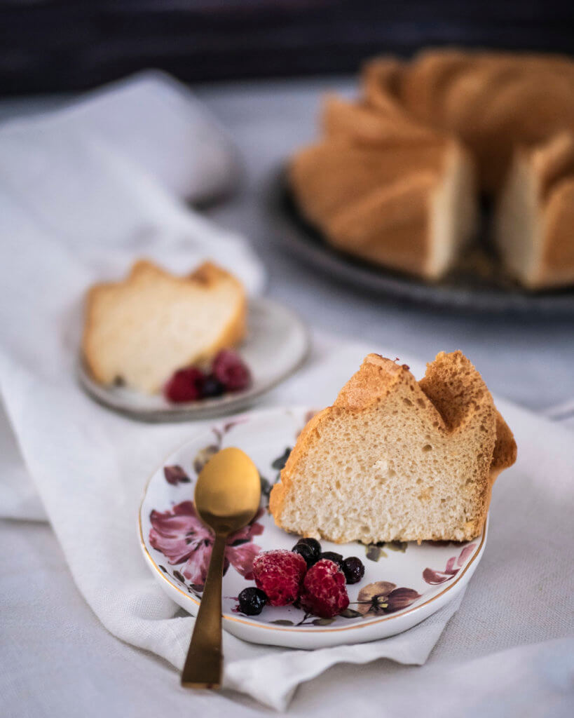 Angel cake ou gâteau des anges, le gâteau moelleux à souhait ...
