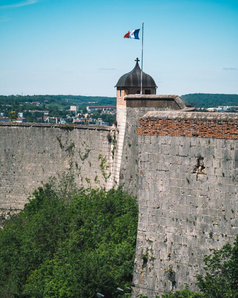 Citadelle de Besançon remparts - Framboise & Capucine